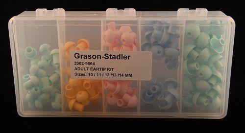 Grason-Stadler Eartip Kit for GSI-70 / AUDIOScreener / Audera - 125 ...